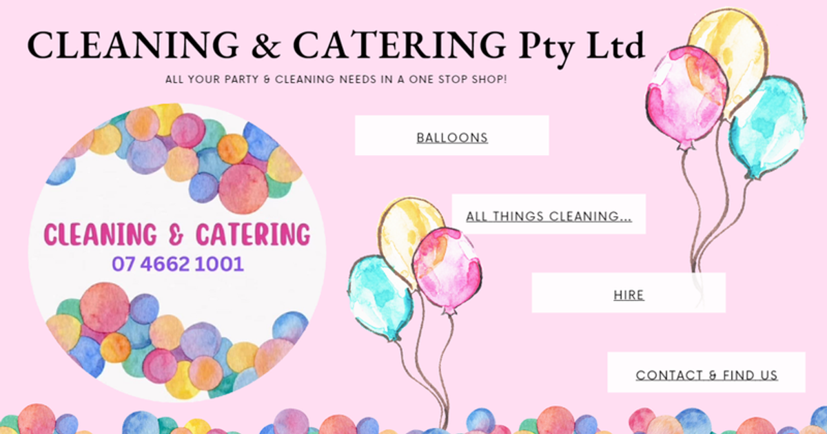 CLEANING & CATERING